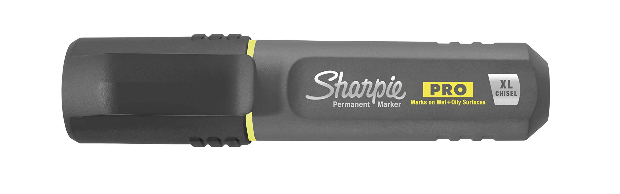 SHARPIE Pro Permanent Marker, XL, Chisel Tip, Black Marker (2018347)