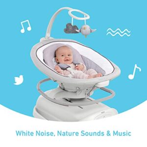 Graco Sense2Soothe 2-in-1 Baby Swing and Portable Rocker with Cry Detection Technology - Sailor