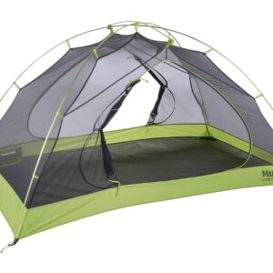 Marmot Crane Creek 2-Person Ultralight Backpacking and Camping Tent, Macaw Green/Crocodile