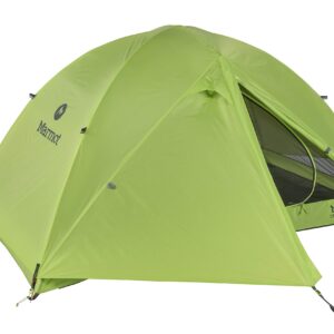 Marmot Crane Creek 2-Person Ultralight Backpacking and Camping Tent, Macaw Green/Crocodile