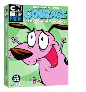 cartoon network hall of fame: courage the cowardly dog complete series (dvd)