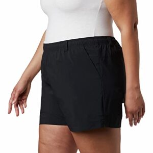 Columbia Women's Backcast Water Short, Black, 3xx5