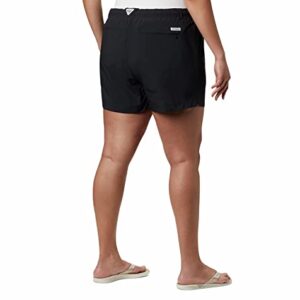 Columbia Women's Backcast Water Short, Black, 3xx5