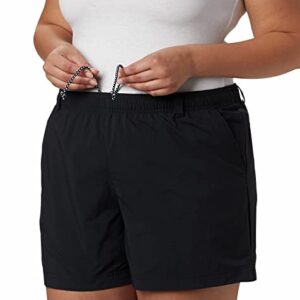 Columbia Women's Backcast Water Short, Black, 3xx5