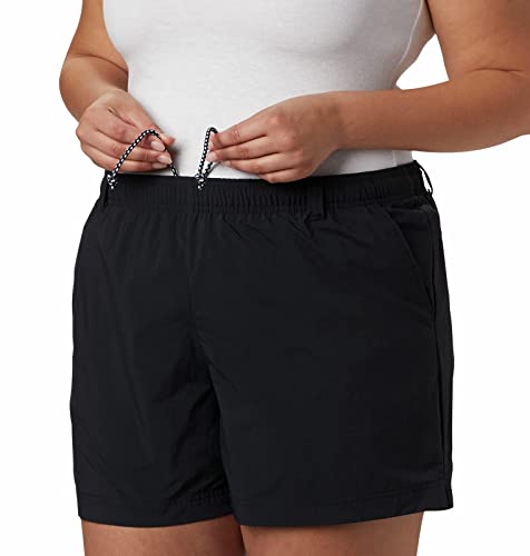 Columbia Women's Backcast Water Short, Black, 3xx5