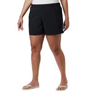 Columbia Women's Backcast Water Short, Black, 3xx5