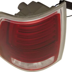 Garage-Pro NHTSA/DOT Compliant Tail Light Compatible With 2013-2018 Dodge Ram 1500 2500 3500 - Chrome CAPA With Bulb Driver Side - CH2800203C, 68093079AC