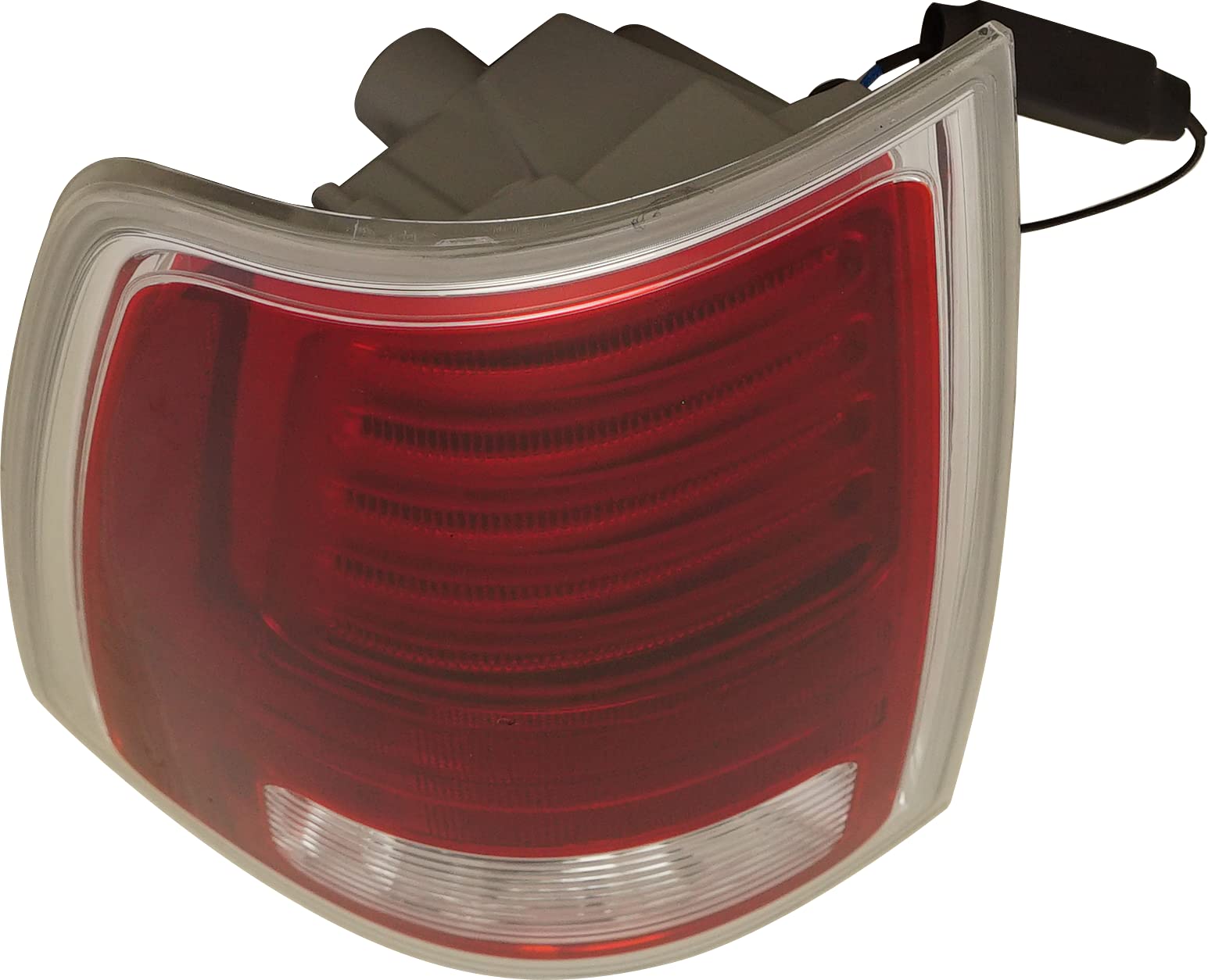 Garage-Pro NHTSA/DOT Compliant Tail Light Compatible With 2013-2018 Dodge Ram 1500 2500 3500 - Chrome CAPA With Bulb Driver Side - CH2800203C, 68093079AC