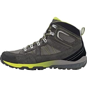 asolo landscape gv hiking shoes - men's grey lime 10