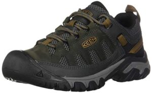 keen men's targhee vent hiking shoe, raven/bronze brown, 9 m us