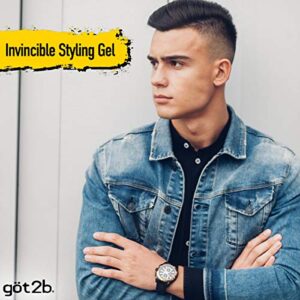 Got2b Ultra Glued Invincible Styling Hair Gel, 6 oz (Count of 3)