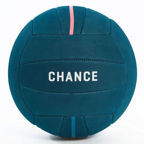 Chance Soft Volleyball - Waterproof Indoor/Outdoor Beach/Pool All-Ages Recreational Training Ball (Size 5) (Celine - Teal)