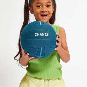 Chance Soft Volleyball - Waterproof Indoor/Outdoor Beach/Pool All-Ages Recreational Training Ball (Size 5) (Celine - Teal)