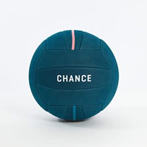 Chance Soft Volleyball - Waterproof Indoor/Outdoor Beach/Pool All-Ages Recreational Training Ball (Size 5) (Celine - Teal)