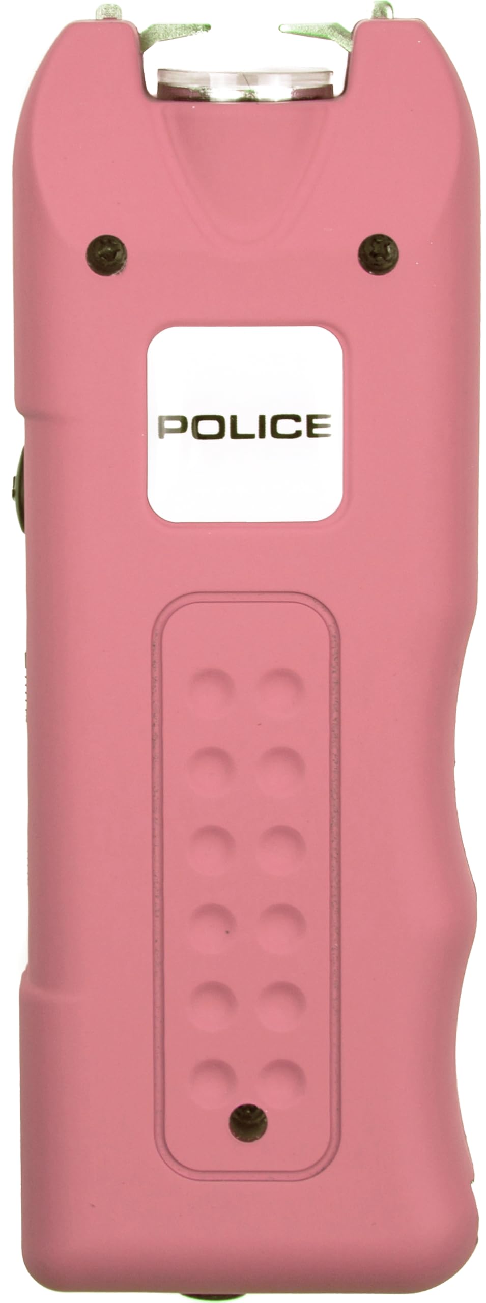 POLICE Stun Gun 628 - Rechargeable with LED Flashlight Siren Alarm, Pink