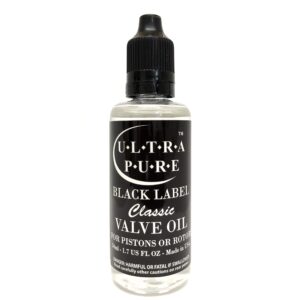 ultra-pure upo-classic classic valve oil 50ml with thicker consistency black label