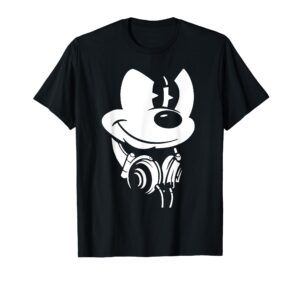 disney mickey mouse headphones t-shirt