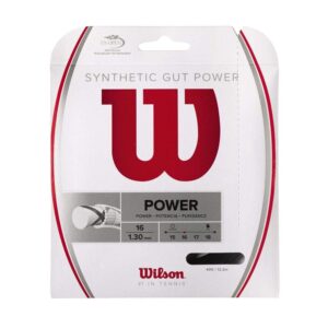 wilson synthetic gut power 16g tennis string