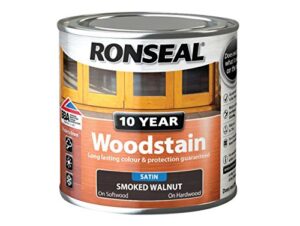 ronseal - 10 year woodstain smoked walnut 250ml