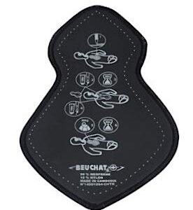 Beuchat Neoprene Chest Loading Pad for Wetsuit - Reinforcement to Load Speargun on Chest