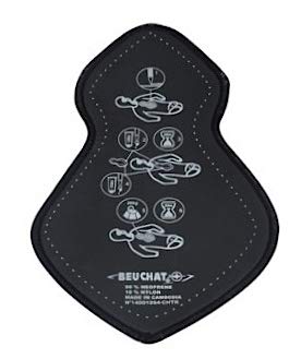 Beuchat Neoprene Chest Loading Pad for Wetsuit - Reinforcement to Load Speargun on Chest