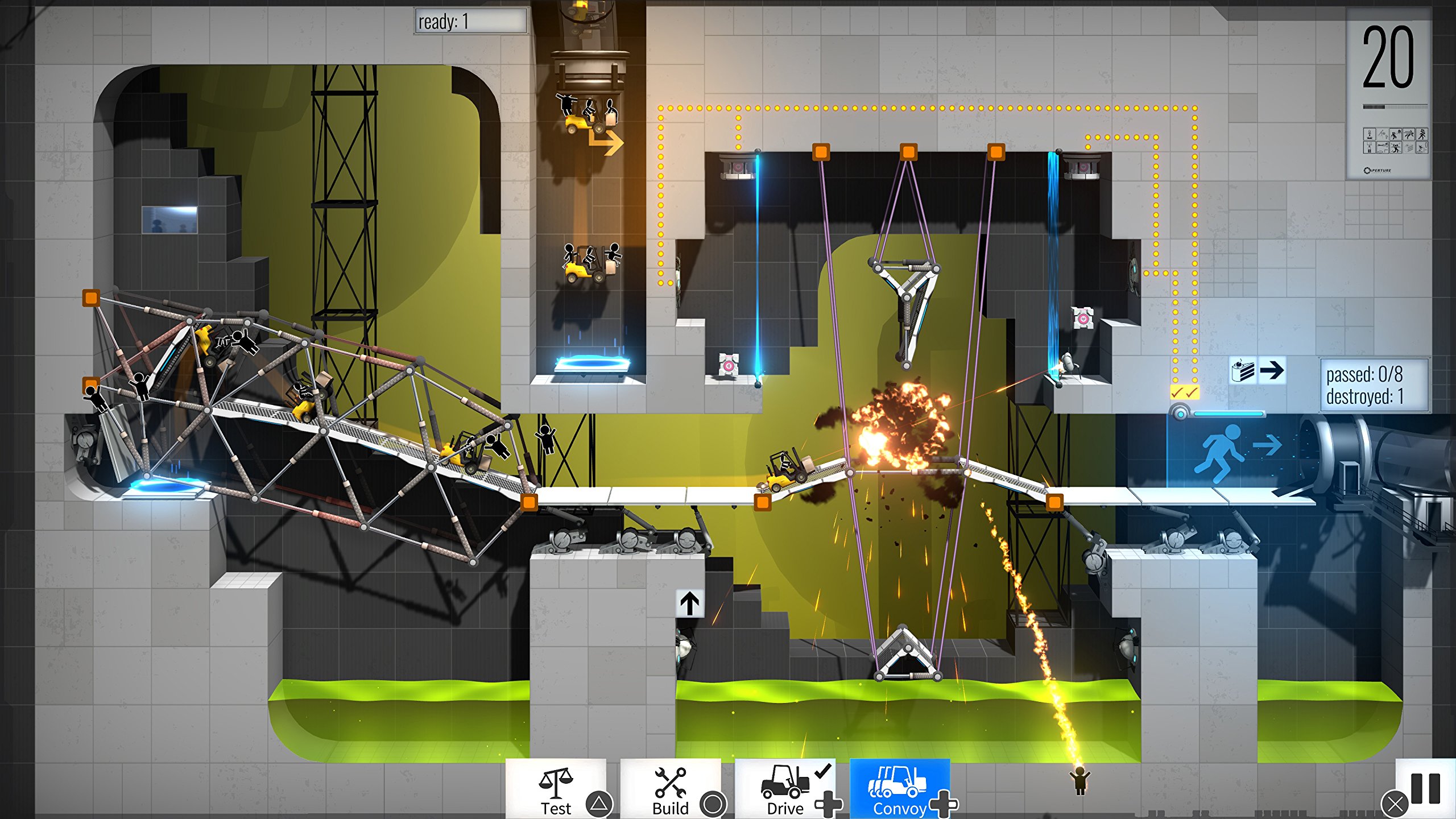 Bridge Constructor Portal - PlayStation 4