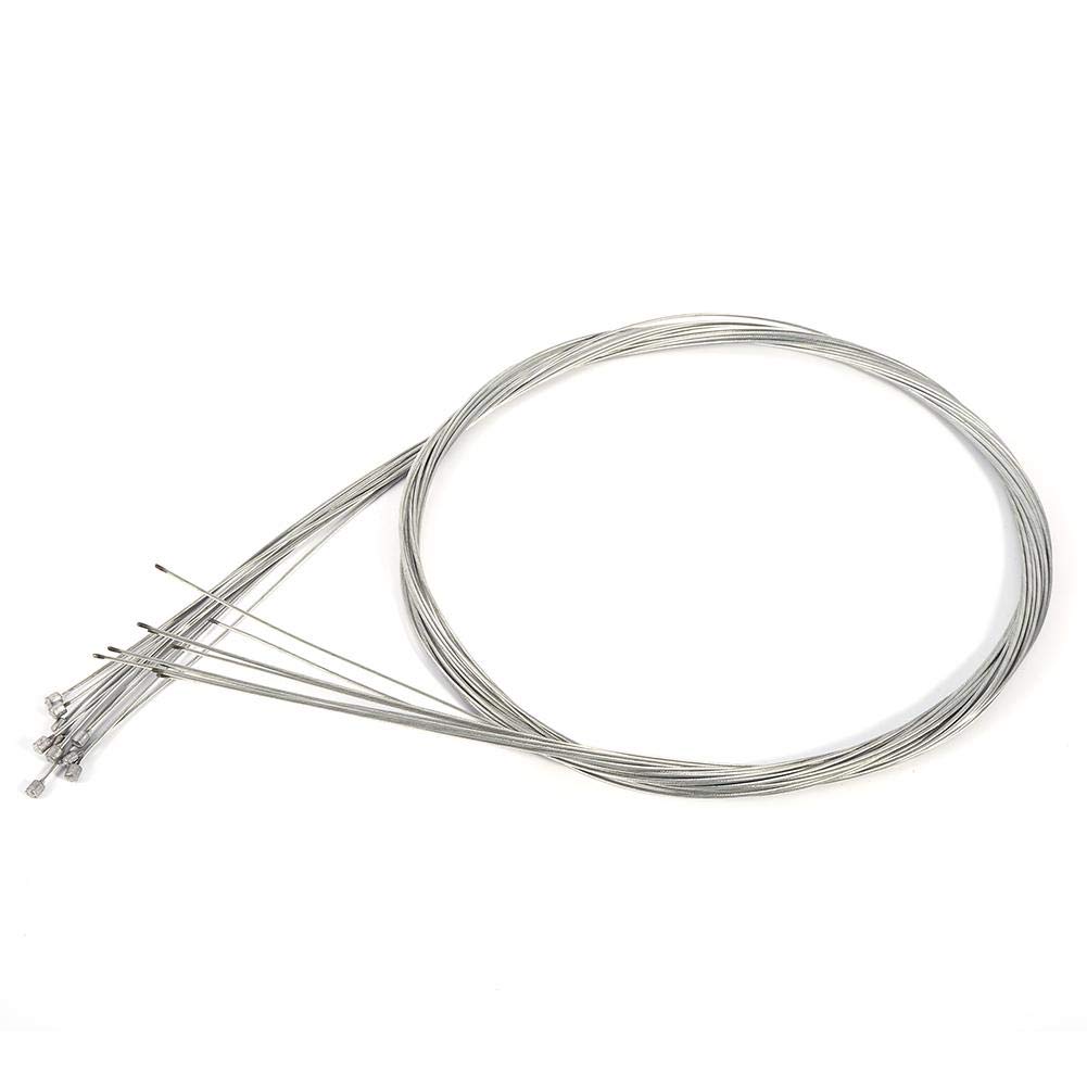 Bike Shift Cables, Bike Derailleur Cable Road Shift Cable Inner Shift Cable for Mountain and Road (10pcs)