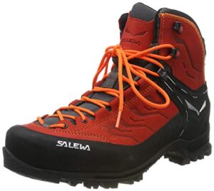 salewa mens ms rapace gore-tex high rise hiking shoes, red (bergrot/holland), 9 us