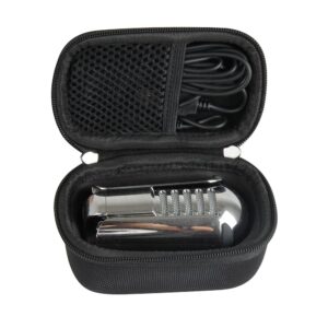 hermitshell hard travel case fits samson meteor mic usb studio microphone