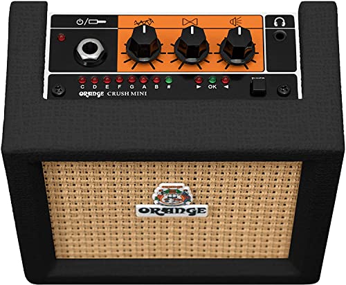 Orange Crush Mini Guitar Amplifier Combo 3 Watts, Black