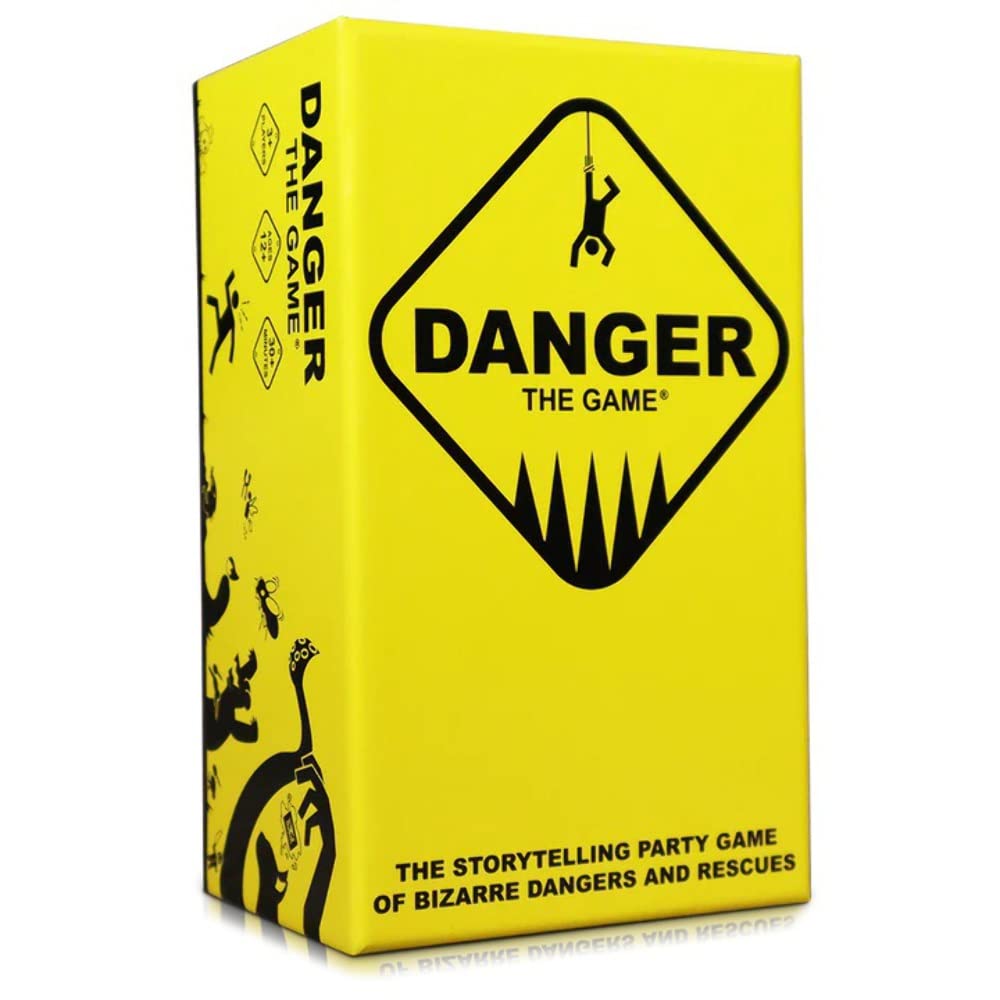 ORIGAMI WHALE Danger The Game: The Storytelling Party Card Game of Bizarre Dangers and Rescues