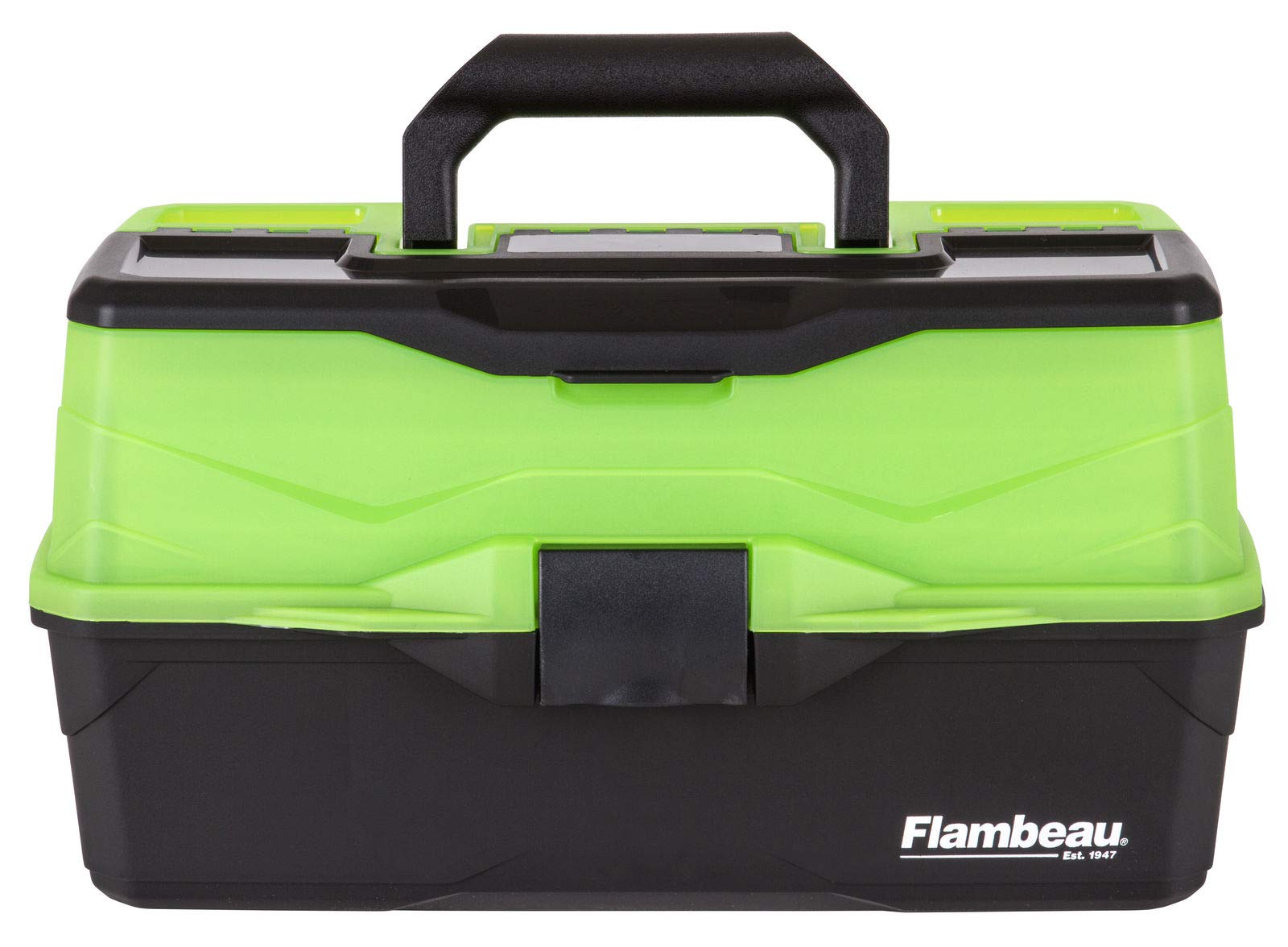 Flambeau Outdoors Hard Tackle Boxes Flambeau 6381TB 1- Tray Hard Tacklebox-Green