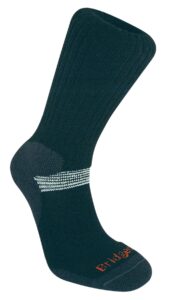 bridgedale men's cross country ski - merino endurance socks, black, x-large