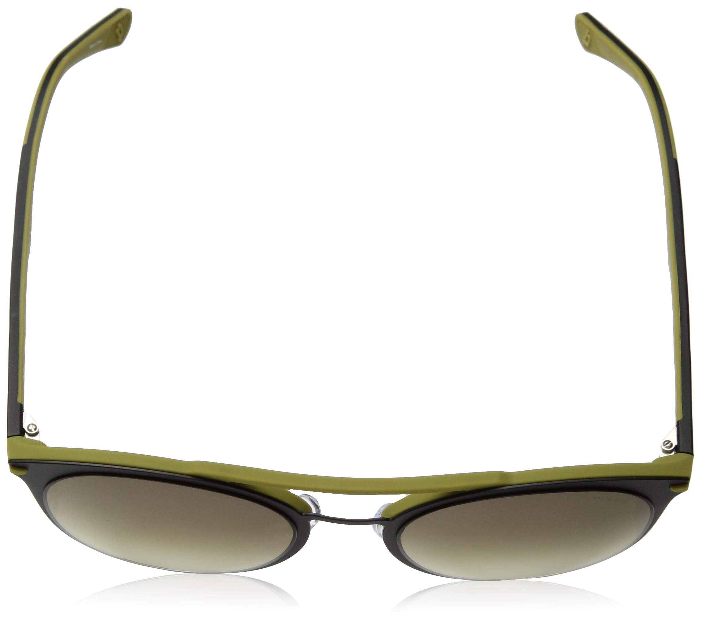 Police Men's Spl494 Square Sunglasses, Gold, 54 mm