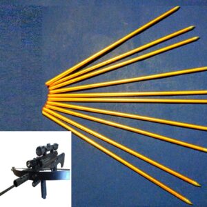 10 X Featherless Arrows for WT4-Xtreme Power Crossbow