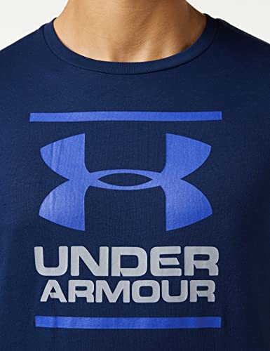 Under Armour Men's Global Foundation Short-Sleeve T-Shirt , Academy Blue (408)/Royal Blue, Large