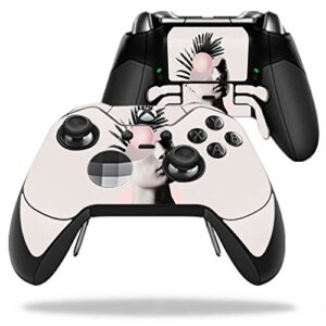 mightyskins skin compatible with microsoft xbox one elite controller - empty mind | protective, durable, and unique vinyl decal wrap cover | easy to apply, remove, and change styles | made in the usa