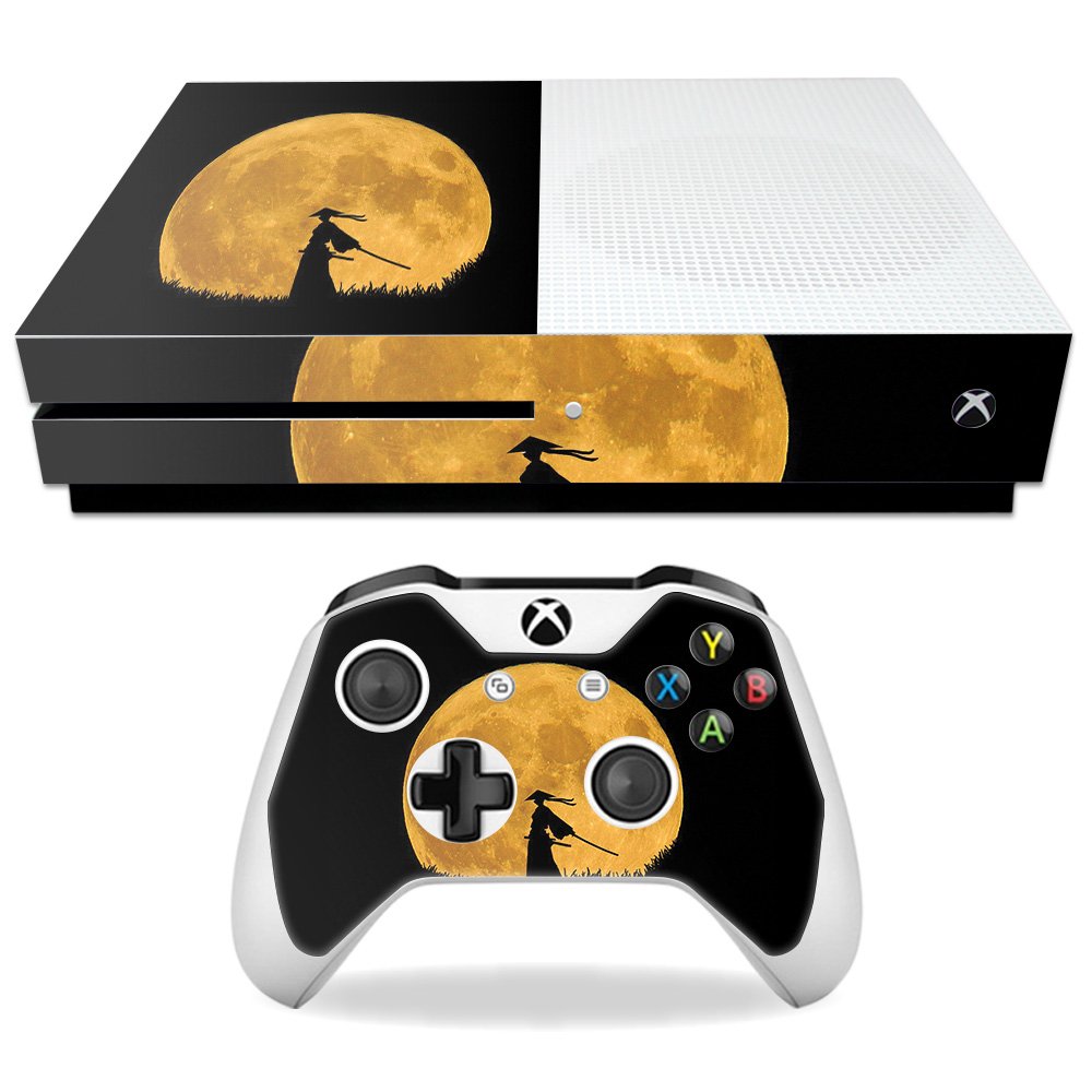 MightySkins Skin Compatible with Microsoft Xbox One S - Samurai | Protective, Durable, and Unique Vinyl Decal wrap Cover | Easy to Apply, Remove, and Change Styles | Made in The USA