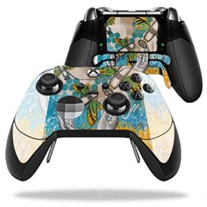 mightyskins skin compatible with microsoft xbox one elite controller - capture | protective, durable, and unique vinyl decal wrap cover | easy to apply, remove, and change styles | made in the usa