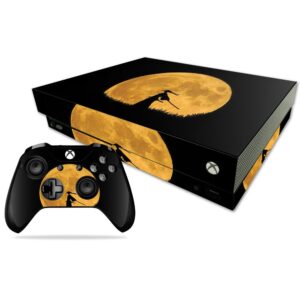 mightyskins skin compatible with microsoft xbox one x - samurai | protective, durable, and unique vinyl decal wrap cover | easy to apply, remove, and change styles | made in the usa