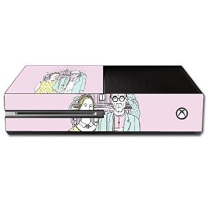 mightyskins skin compatible with microsoft xbox one - american gothic pop | protective, durable, and unique vinyl decal wrap cover | easy to apply, remove, and change styles | made in the usa