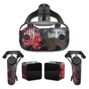 mightyskins skin compatible with htc vive full coverage - tree man | protective, durable, and unique vinyl decal wrap cover | easy to apply, remove, and change styles | made in the usa