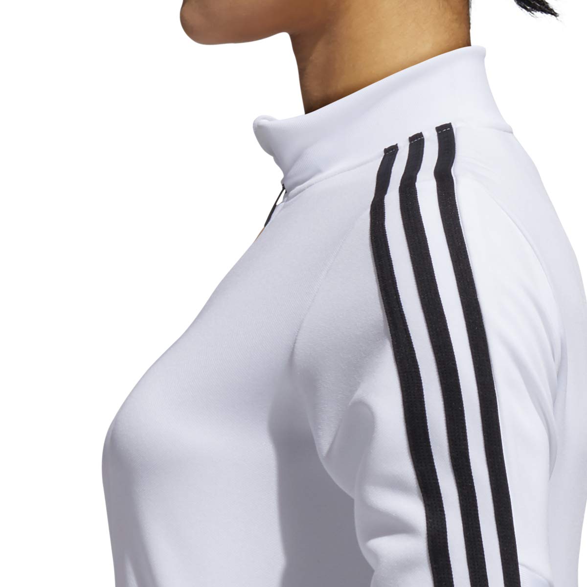 adidas Women’s Alphaskin Tiro Training Jacket, White/Black, X-Small