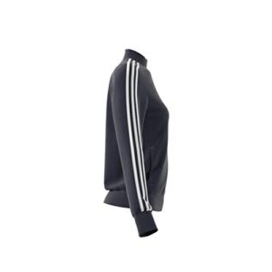 adidas Women’s Essentials 3-stripes Tricot Track Jacket, Legend Ink/White, X-Small