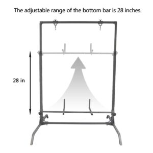 Highwild Archery Target Stand for Bag Targets Block Cube Foam - Larger Range - Multi-Function - Flexible - Durable