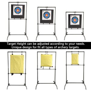 Highwild Archery Target Stand for Bag Targets Block Cube Foam - Larger Range - Multi-Function - Flexible - Durable