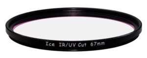 ice 67mm uv ir cut filter optical glass multi-coated mc 67