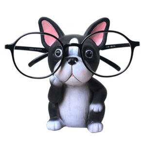 puppy dog glasses holder stand eyeglass retainers sunglasses display cute animal design decoration (bulldog)