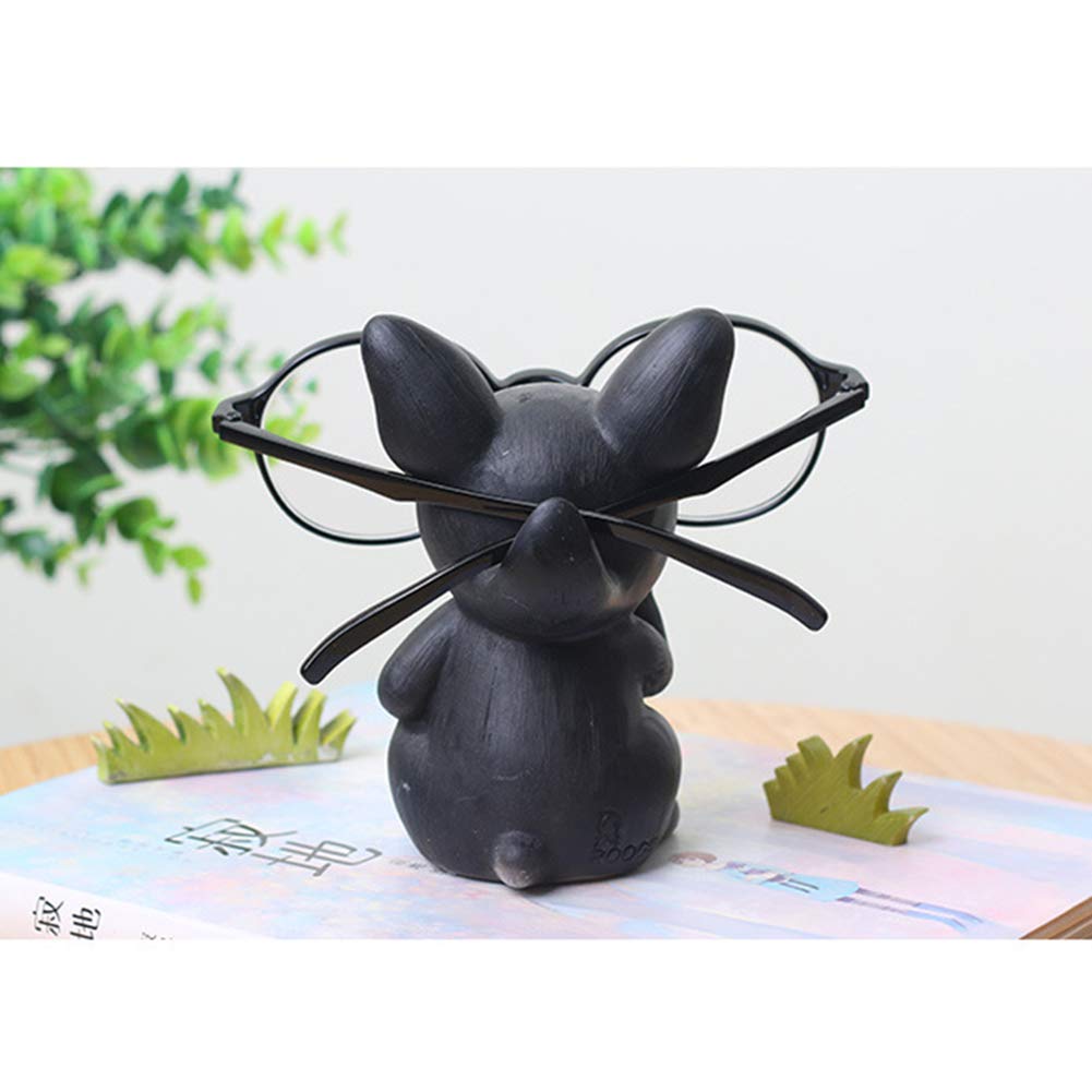 Puppy Dog Glasses Holder Stand Eyeglass Retainers Sunglasses Display Cute Animal Design Decoration (Bulldog)