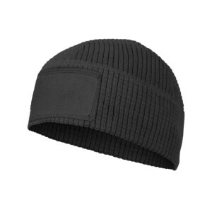 helikon-tex men's beanie, black, large-x-large